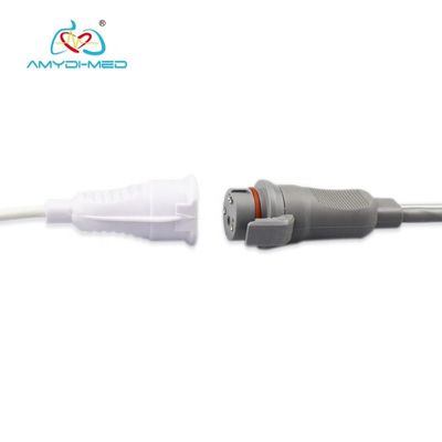 350mm Philips IBP Cable Disposable IBP Transducer Cable For Arterial ...